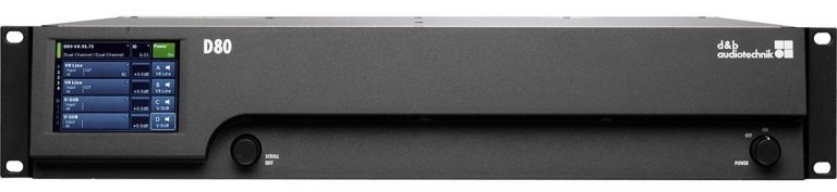 d&b audiotechnik D80 Amplifier Hire London | Chaps PA